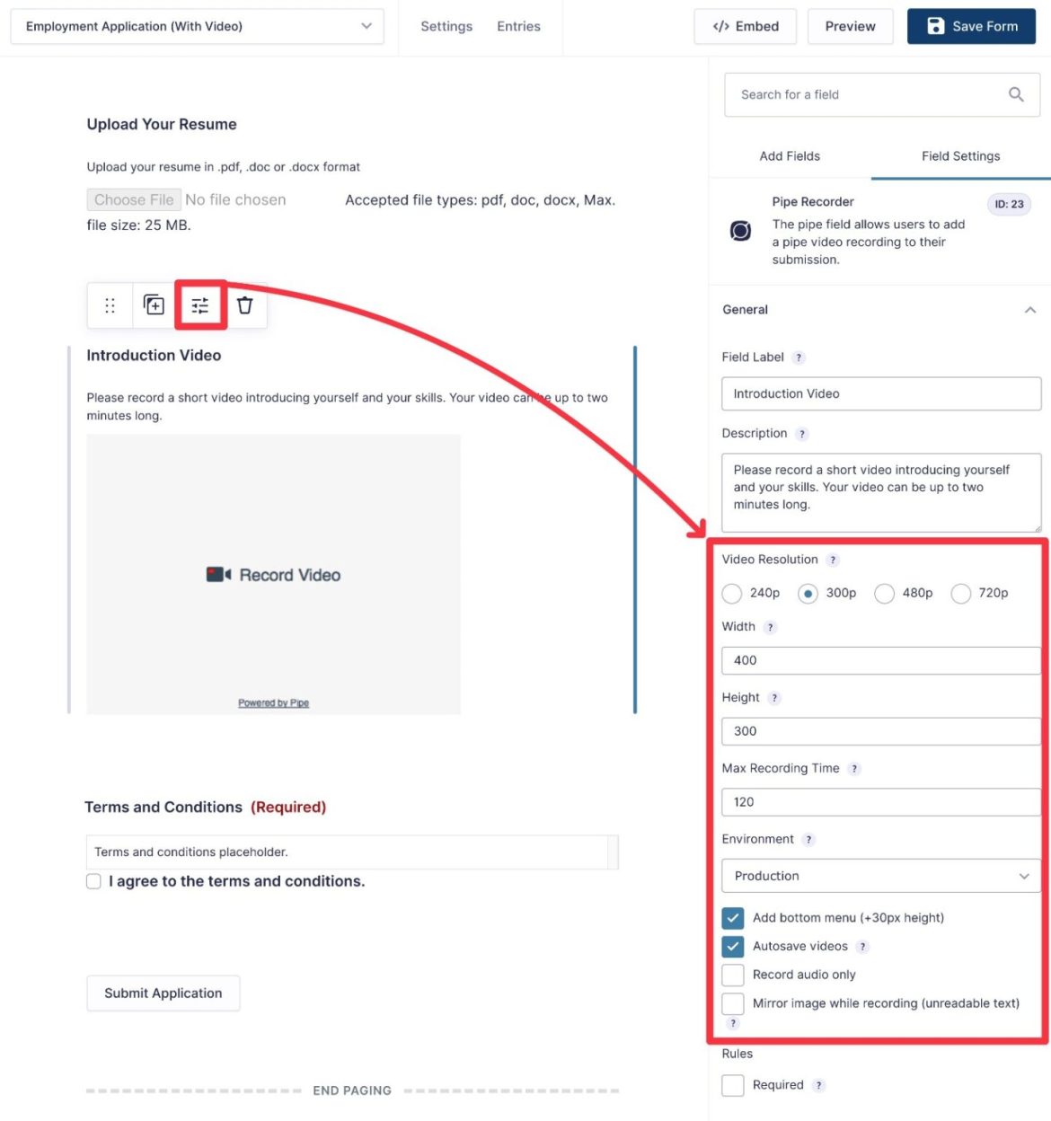 افزونه پایپ گرویتی فرمز | Gravity Forms Pipe